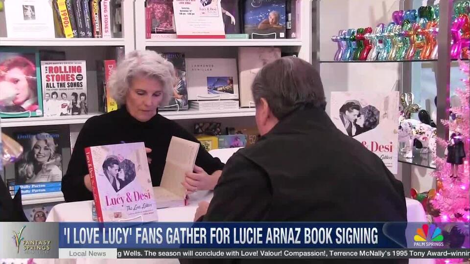 Lucy Arnaz Draws Fans To Palm Springs For Book Signing Of Lucy And Desi ...