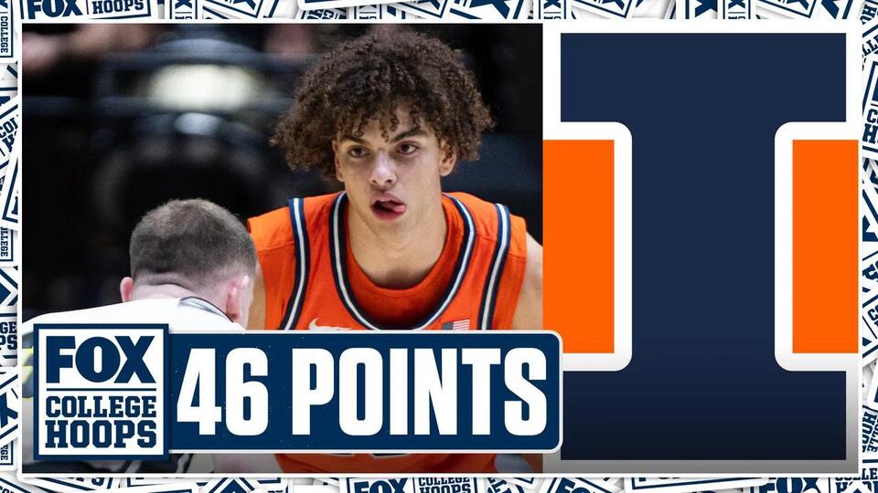 Illinois' Keaton Wagler ERRUPTS for 46 Points with NINE 3's In Upset ...