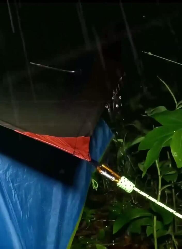 SOLO CAMPING IN THE RAIN - RELAXING SOUND WITH RAIN - ASMR - Part 3 ...