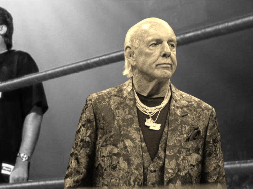 Ric Flair Challenges Vince Russo To A Match During Intense Exchange On ... Ric Flair Challenges Vince Russo To A Match During Intense Exchange On ...