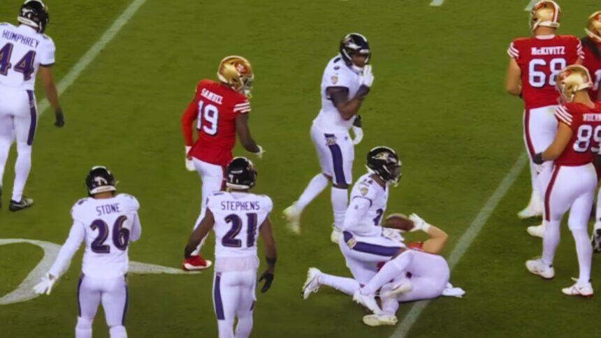 Referee Tackles Ravens’ Lamar Jackson for Shocking Safety in Faceoff ...