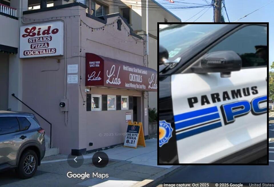 Paramus Cop Left Police Car Running Outside Restaurant — Then ...