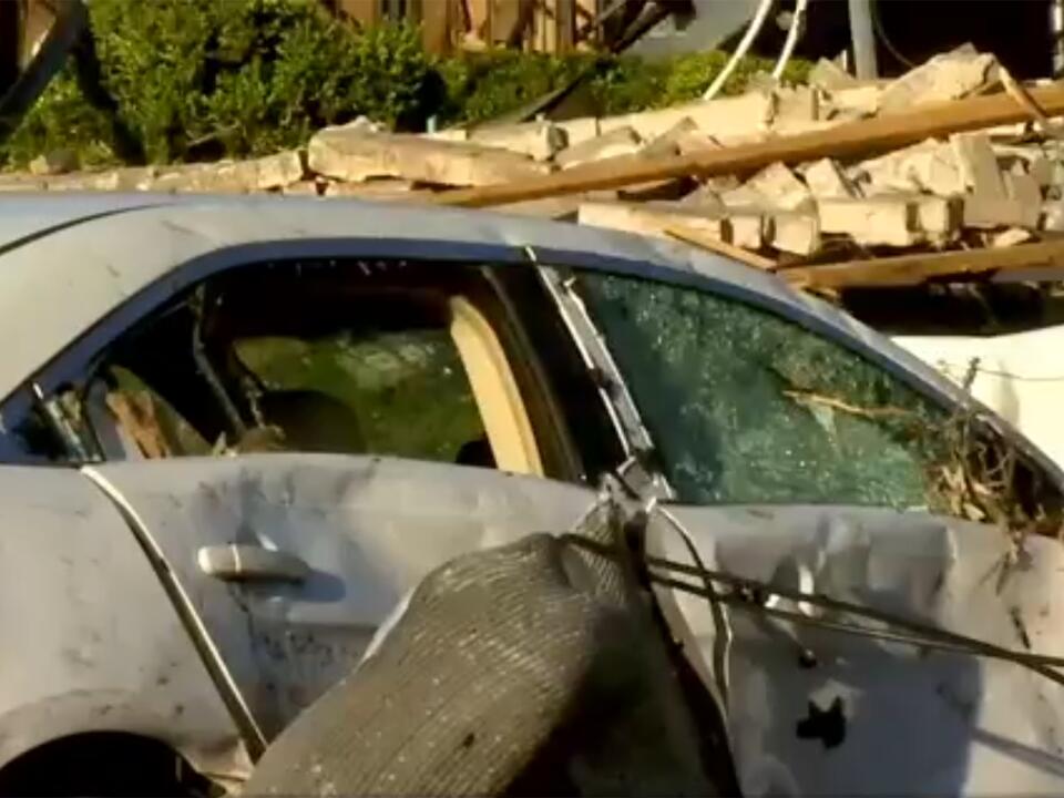 'Shock And Devastation': Family Sifting Through Remains Of Home In Sulphur