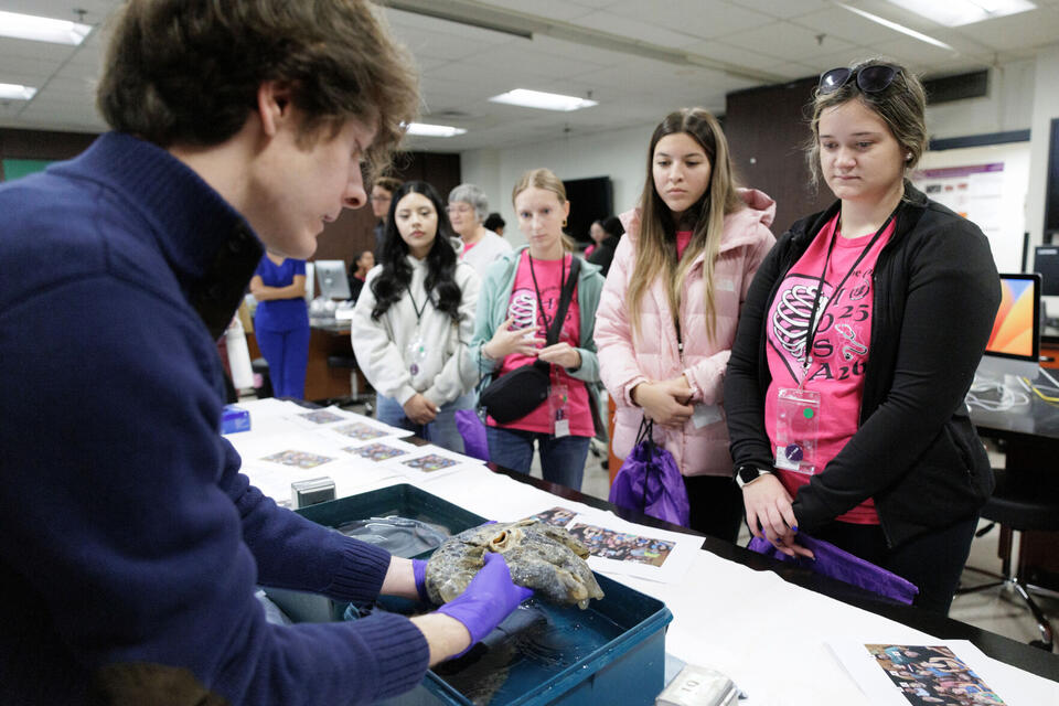 ECU Notes: Hands-on anatomy broadens horizons for eastern NC high ...