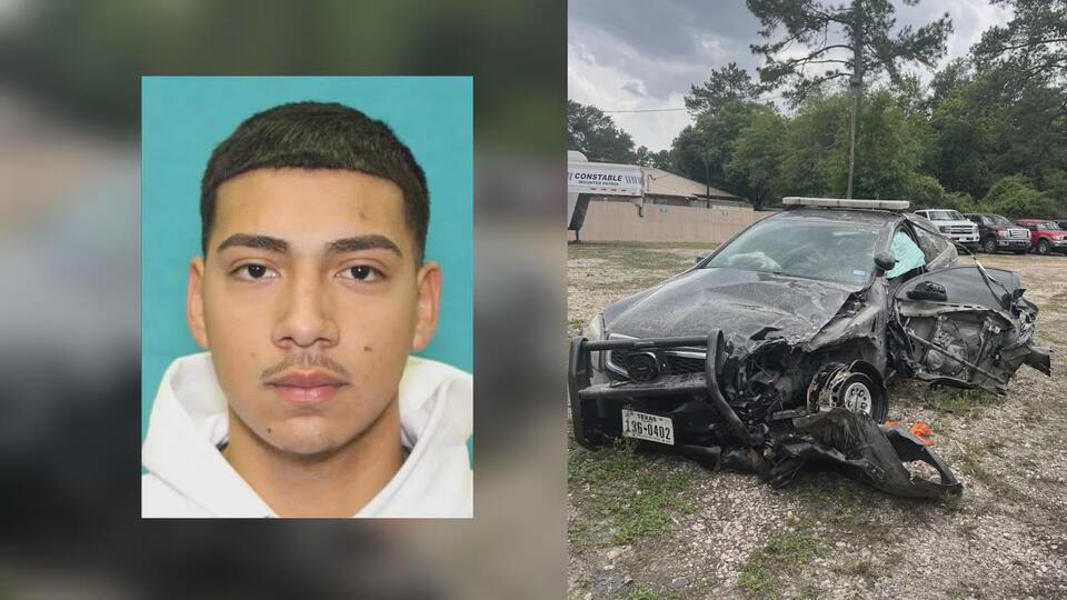 Man arrested after pursuit that totaled a Montgomery County vehicle and ...