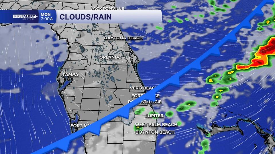 FORECAST: Cold front brings early morning rain chances - NewsBreak