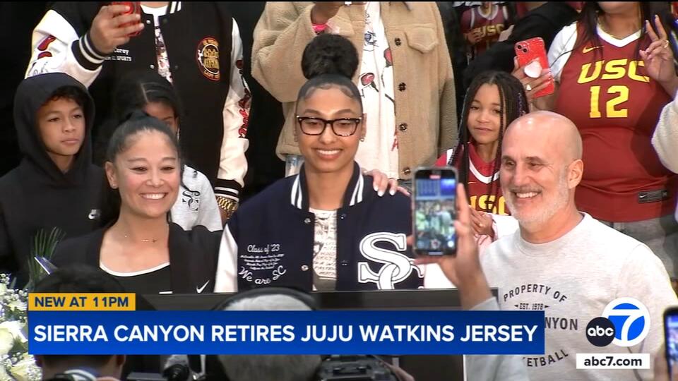 USC basketball star JuJu Watkins becomes Sierra Canyon's first athlete ...