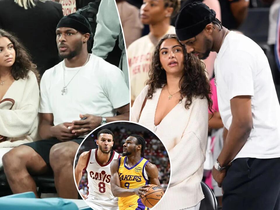 Bronny James comment adds to Parker Whitfield relationship rumors