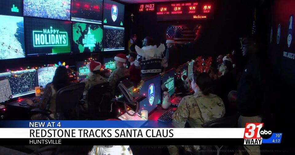 Redstone Arsenal ensures Santa's safe flight this Christmas Eve - NewsBreak