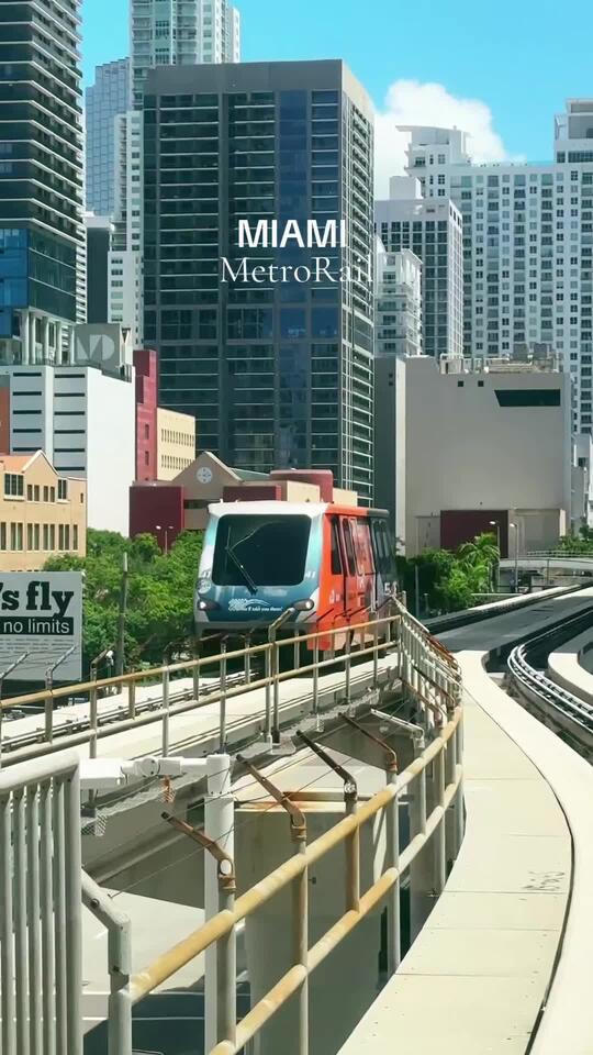 MetroRail Downtown Miami Florida usa usa miami - NewsBreak