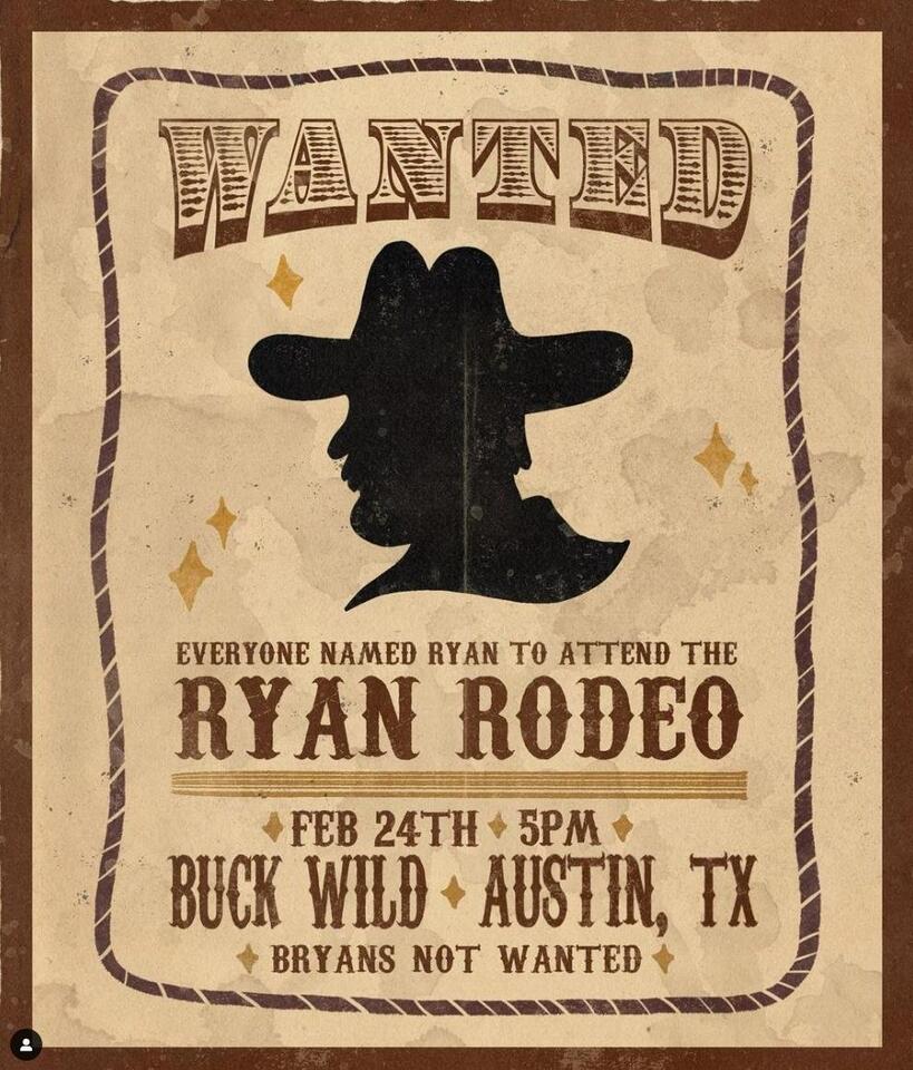 'Ryan Rodeo' aims to gather record-breaking number of Ryans - NewsBreak