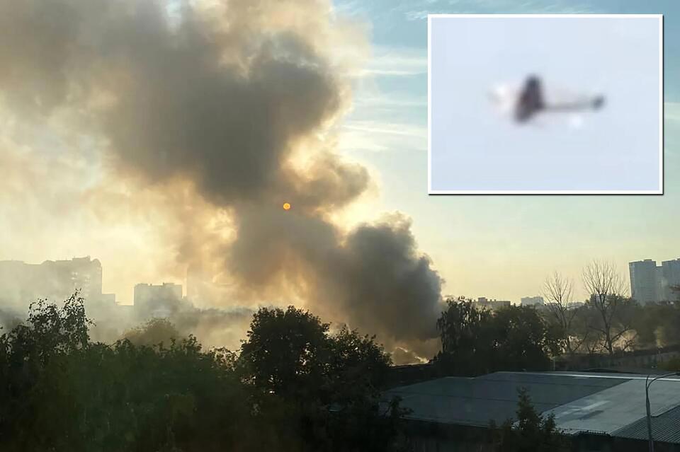 Drone strike sets fire to Russian factory making missile microchips ...