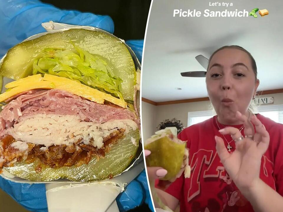 New York pickle bun sandwich drawing crowds thanks to TikTok: ‘It has ...