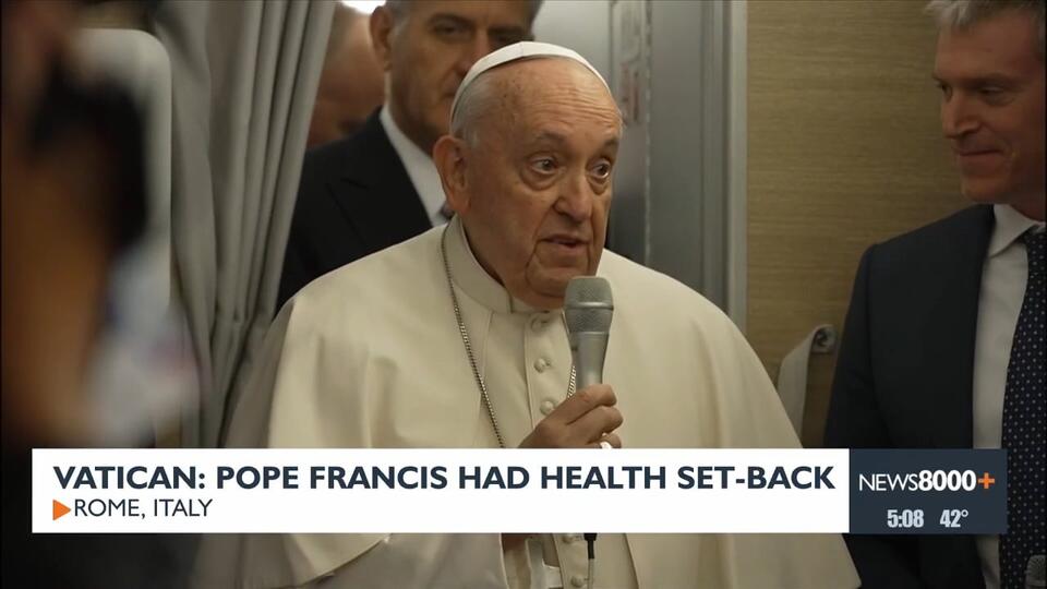 Vatican: Pope Francis had health set-back - NewsBreak