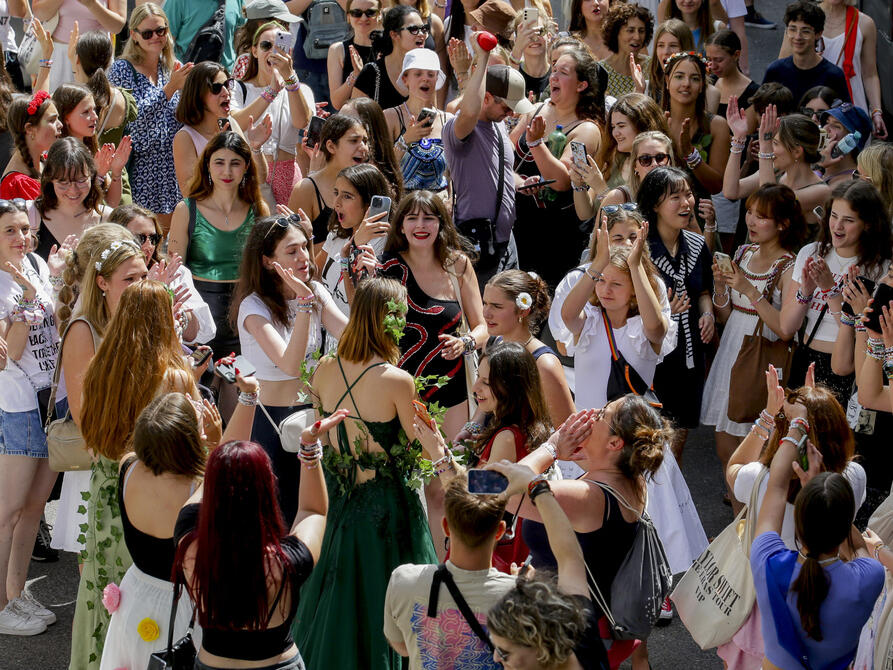 Taylor Swift's 'Eras Tour' concert film premieres free in Austria after canceled shows