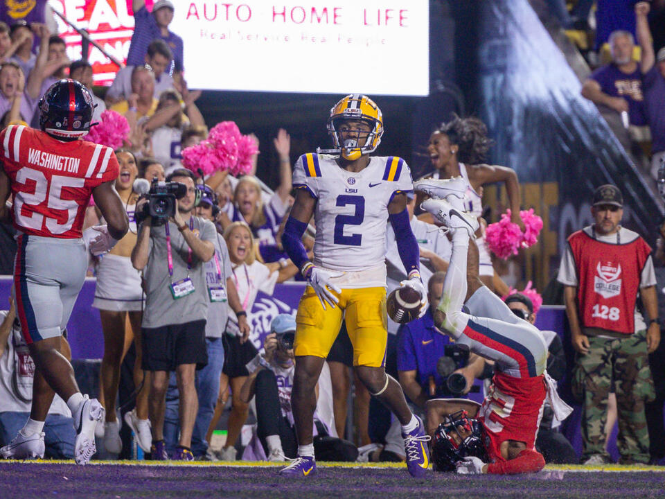Kyren Lacy makes his mark as LSU's next great wide receiver with epic ...