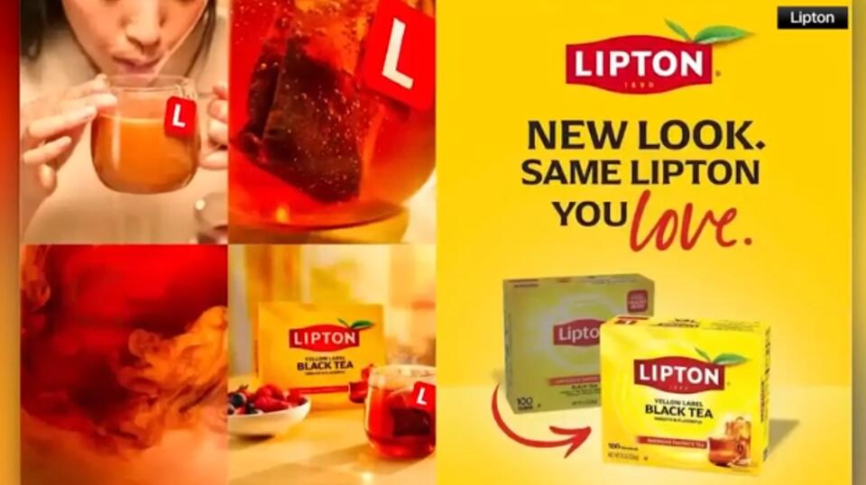 Lipton Unveils Bold New Look in First Major Rebrand in Over a Decade ...