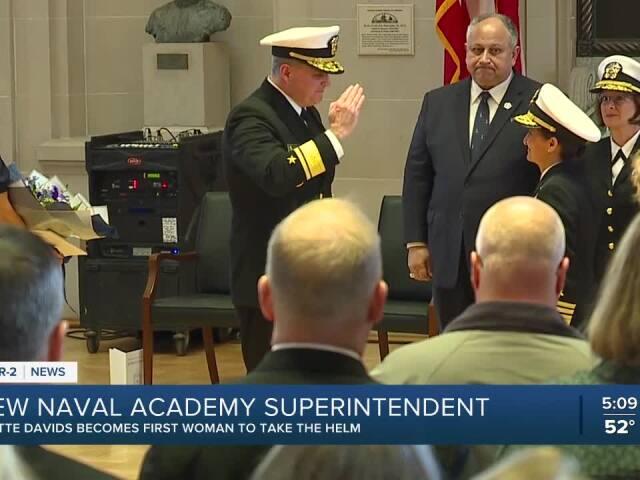 New Naval Academy superintendent announced during Change of Command ...