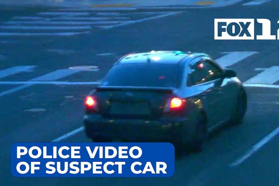 Police video of suspect car in vandalism shootings - NewsBreak