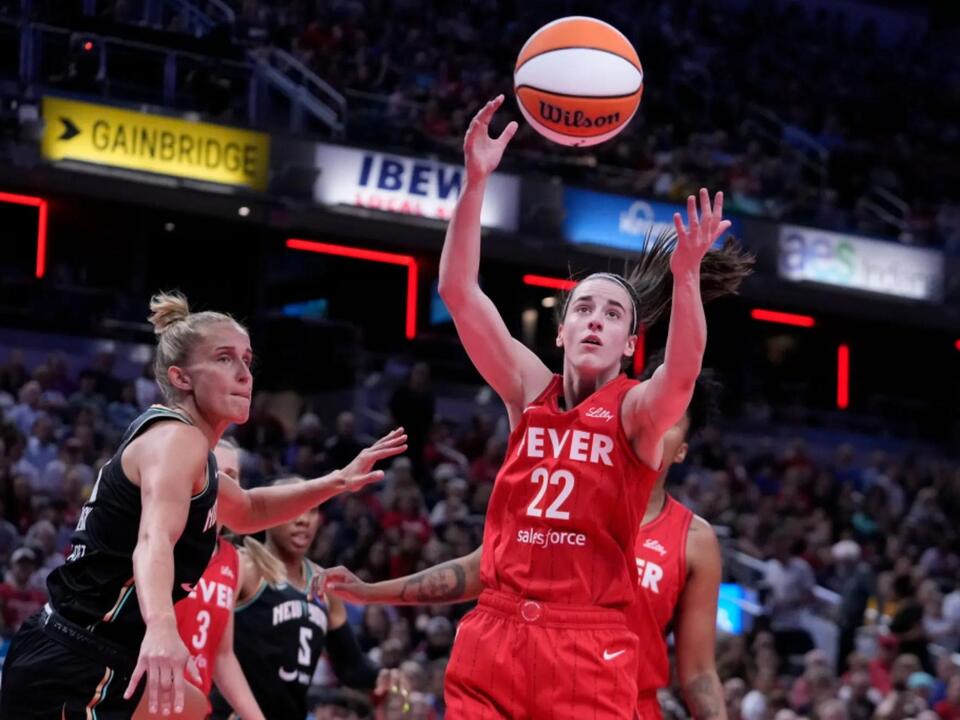 Caitlin Clark makes WNBA history as first rookie to record triple-double