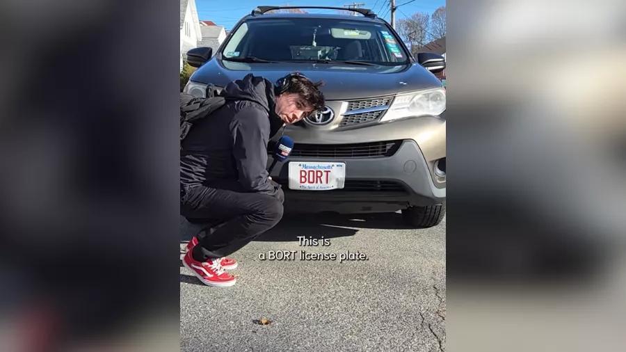 WATCH: WBZ NewsRadio's Matt Shearer Meets A Mass. BORT License Plate ...