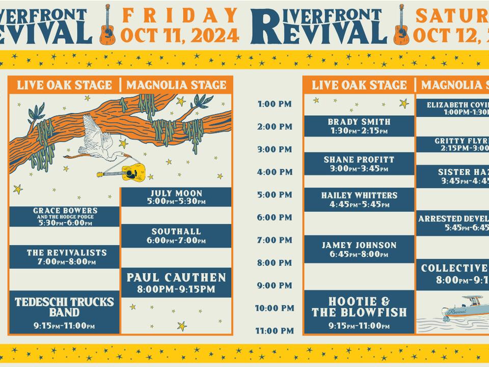 Darius Rucker's Riverfront Revival Music Festival Releases Full Daily ...