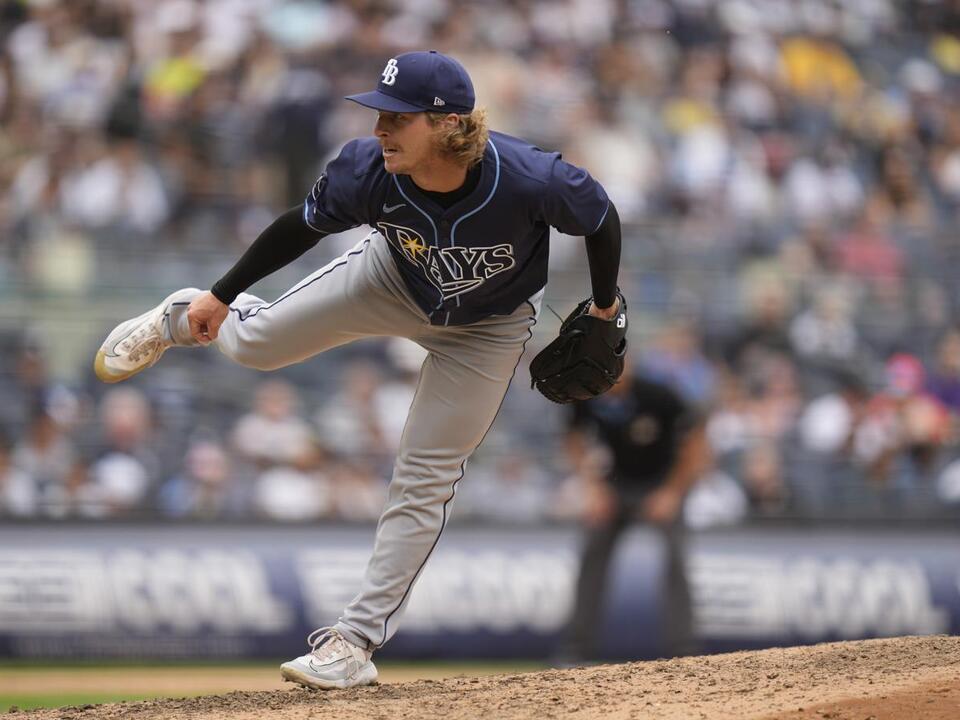 Rays’ Tyler Zuber back in MLB after rediscovering love of baseball with ...