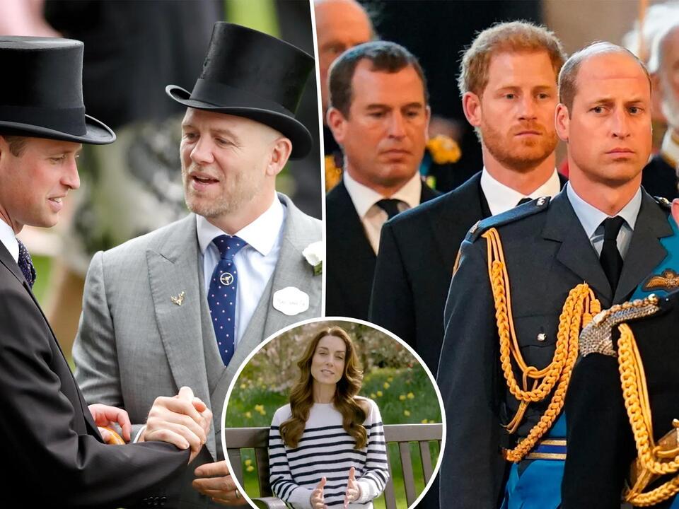 Prince William leaning on his ‘replacement’ brothers, new ‘inner circle ...