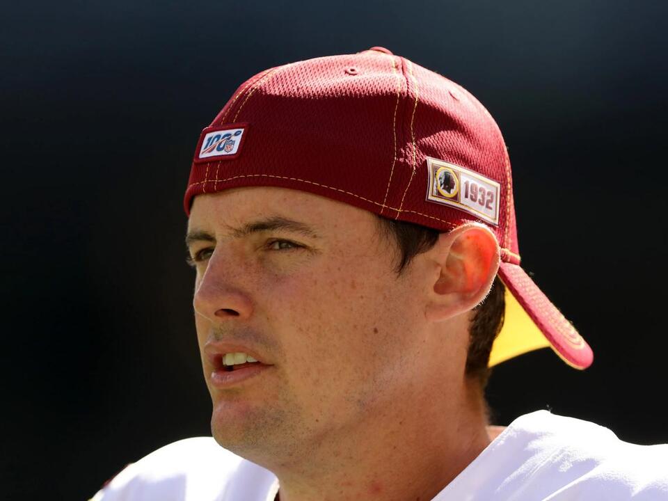 Commanders punter Tress Way gives up No. 5 to Jayden Daniels