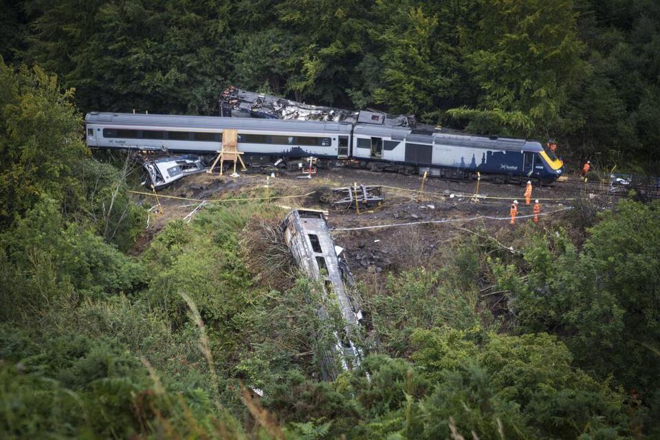 Fatal accident inquiry to be held into rail derailment that killed ...
