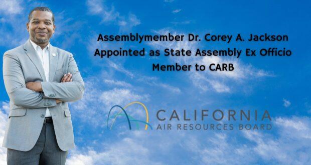 Assemblymember Dr. Corey A. Jackson Appointed as State Assembly Ex ...