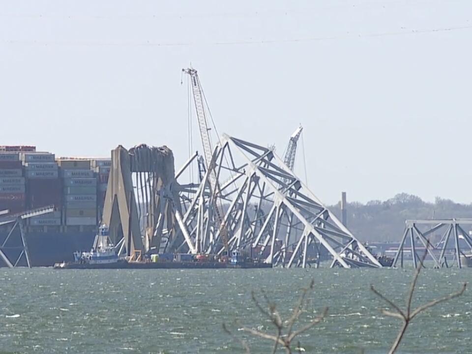 Body of sixth victim recovered from Key Bridge collapse