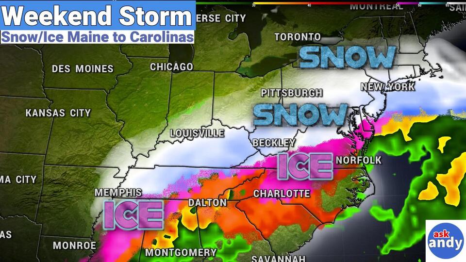 Meteorologist cautions weekend snow may be underwhelming - NewsBreak