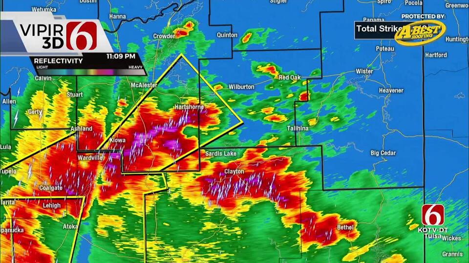 Storms With 100 MPH Winds Leave Behind Damage In Tulsa Area - NewsBreak