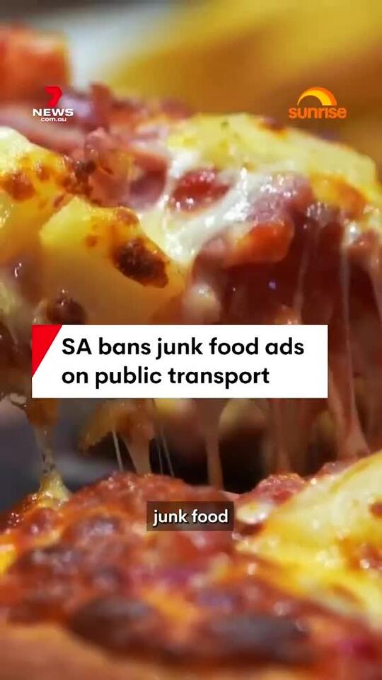 SA government has announced a statewide ban on junk food advertising on ...