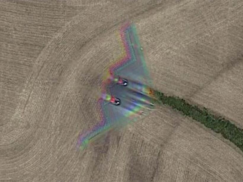 How Did Google Maps Manage To Catch A US Air Force Stealth Bomber On ...