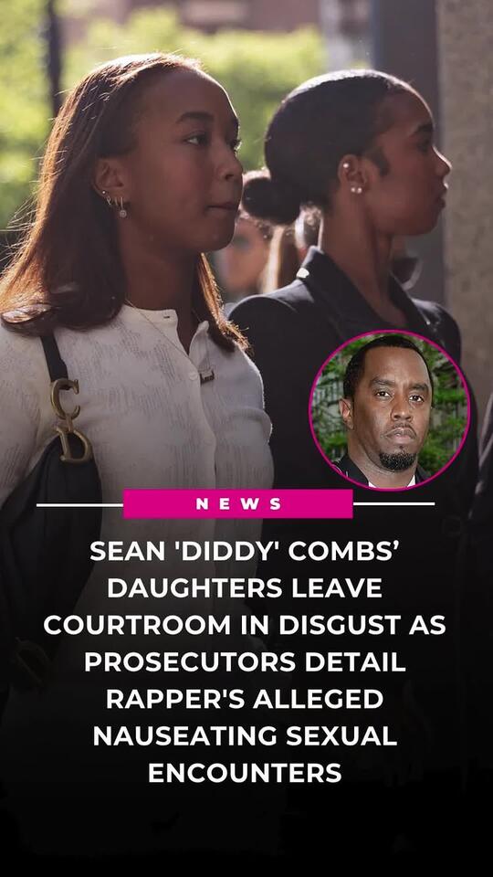 Sean 'Diddy' Combs' three eldest daughters were unable to sit through ...