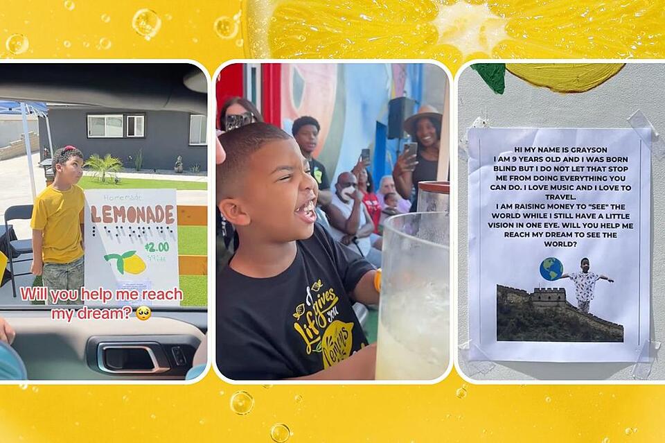 Lemonade Stand Run by Determined Blind Child Is Making Big Bucks ...