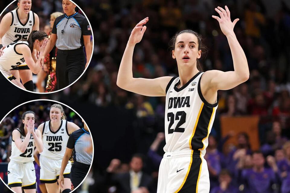 Controversial technical foul on Iowa’s Caitlin Clark leaves fans ...