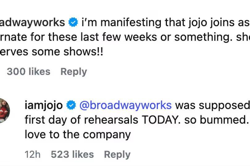 Chess set for early closure on Broadway as JoJo shares fury as she ...