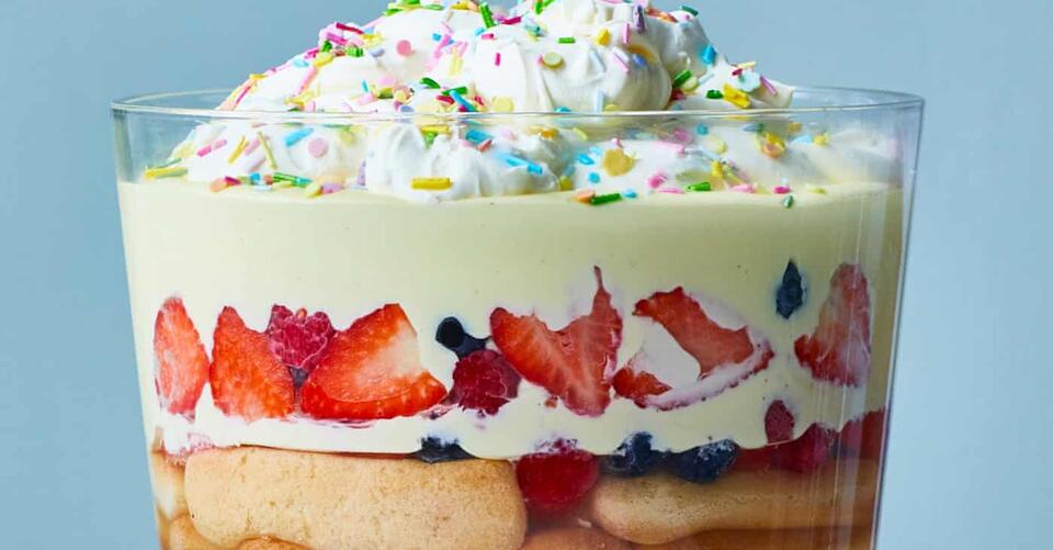 Ravneet Gill’s big fat summer trifle – recipe - Trendradars Latest
