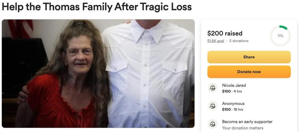GoFundMe created to help family of woman who died in crash near Pierce ...