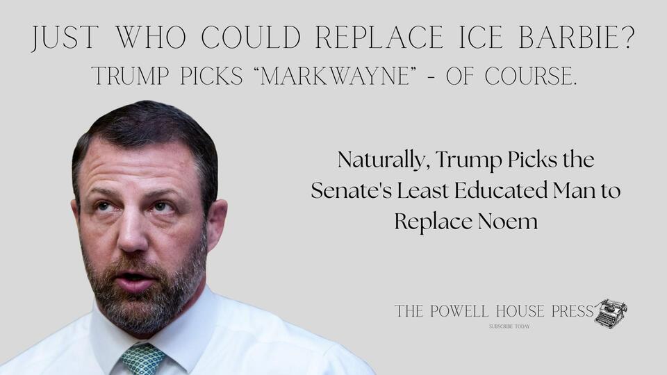 Trump the Genius Picks America's Least Educated Senator to Run One of ...