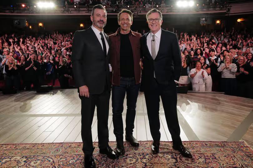 Stephen Colbert will have five legendary late night hosts on The Late ...