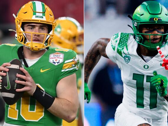 Bo Nix and Troy Franklin stats: Revisiting Oregon duo's numbers ...