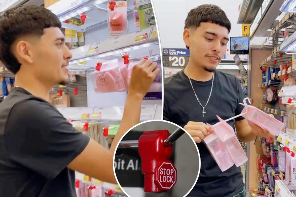 Shopper shares ‘life hack’ to get items locked up in stores with red ...