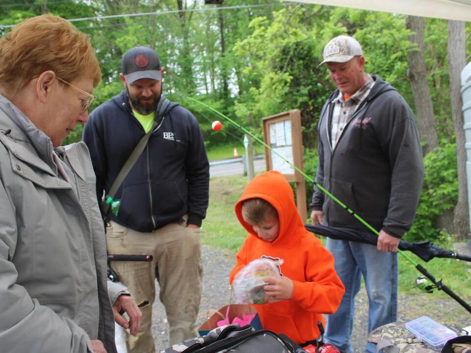 Rising Sun Fishing Derby wet, but fun