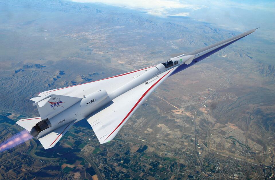NASA’s ‘Son of Concorde’ could make first supersonic flight in days ...