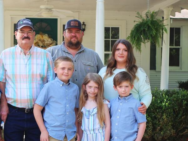 Nathan and Jodi Harrod family named 2024 Bradley County Farm Family of ...