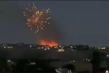 Fire burning near Ammon foothills - NewsBreak